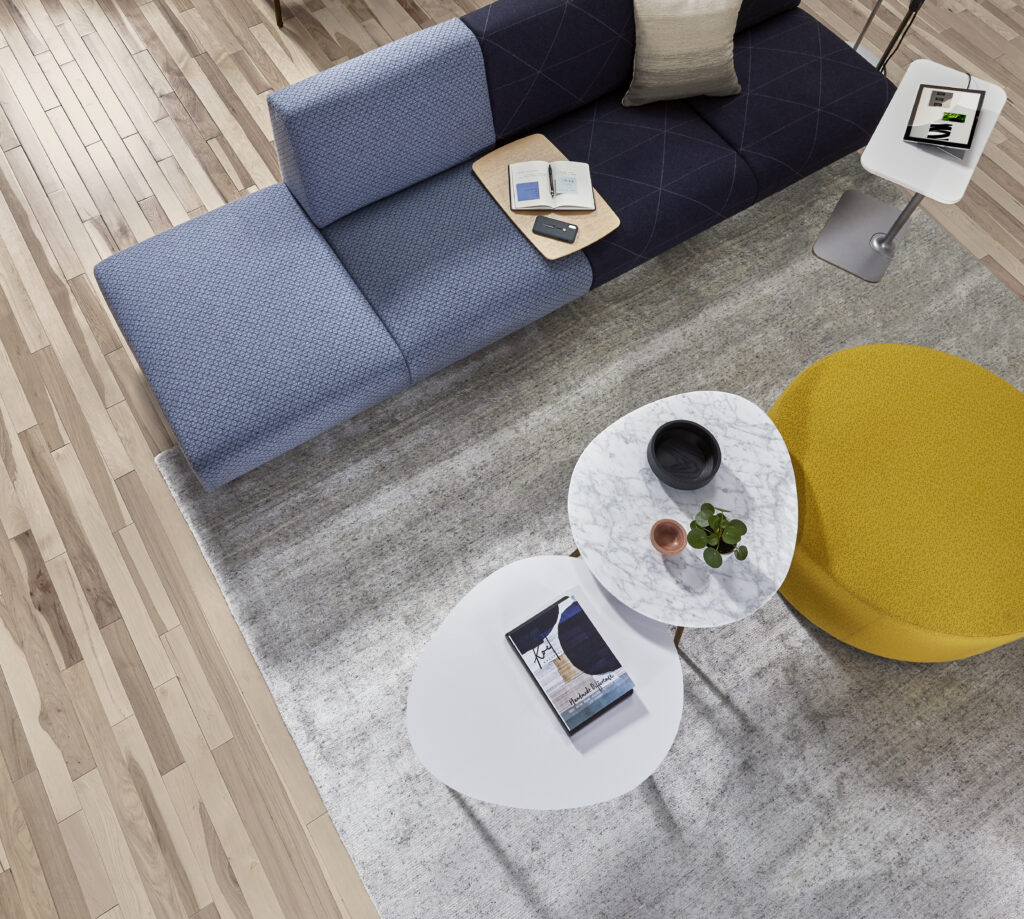 Bixby Macro/Bixby Micro Upholstery on Sistema Lounge | Designtex