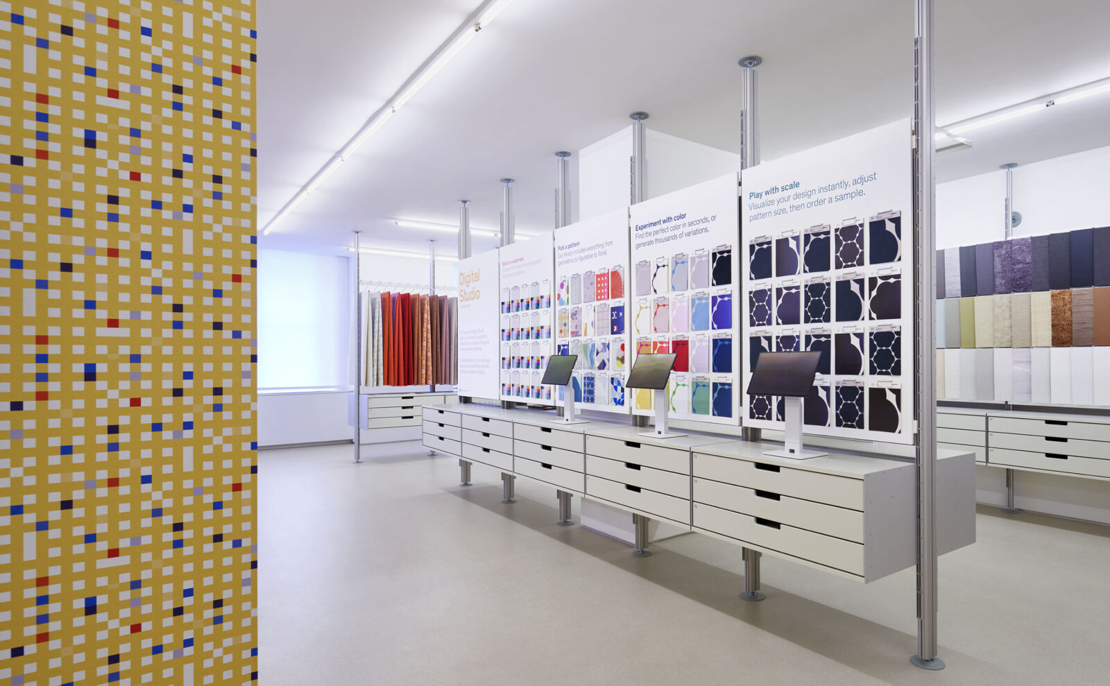 Digital Studio Wallcovering - Designtex Showroom | Designtex